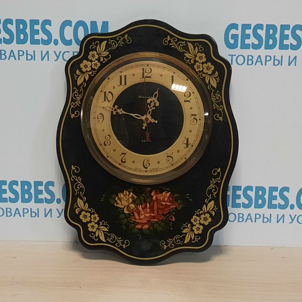 Часы настенные "Янтарь", кварц, ходят, СССР купить по низким ценам в ...