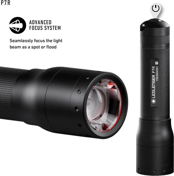 LED Lenser Фонарь-прожектор P7R купить на OZON по низкой цене (1681810386)