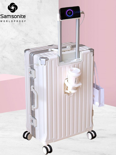 Samsonite Чемодан ABS пластик 58 см купить на OZON по низкой цене (1728749068)