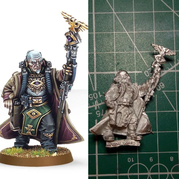 Primaris Psyker Imperial Guard Warhammer миниатюра металл купить на ...