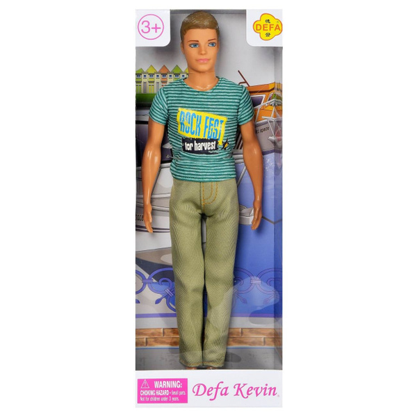 Кукла Defa Kevin Юноша в зеленой футболке 30 см 8372d/зеленая - купить ...
