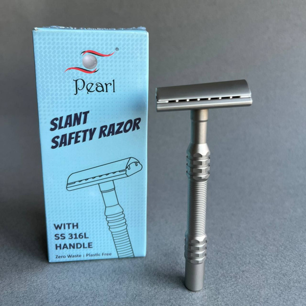 Т-образная бритва с закрытым гребнем Pearl Slant - купить с доставкой ...