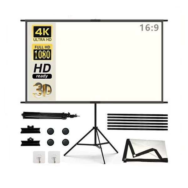 120" ALR экран для проектора, белый, с регулируемым штативом - купить с ...