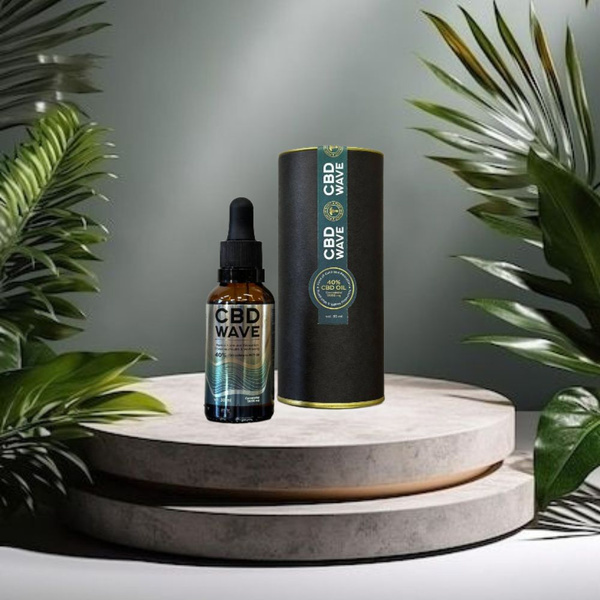 Масло с CBD КБД 40% 30 мл, CBD WAVE купить на OZON по низкой цене ...