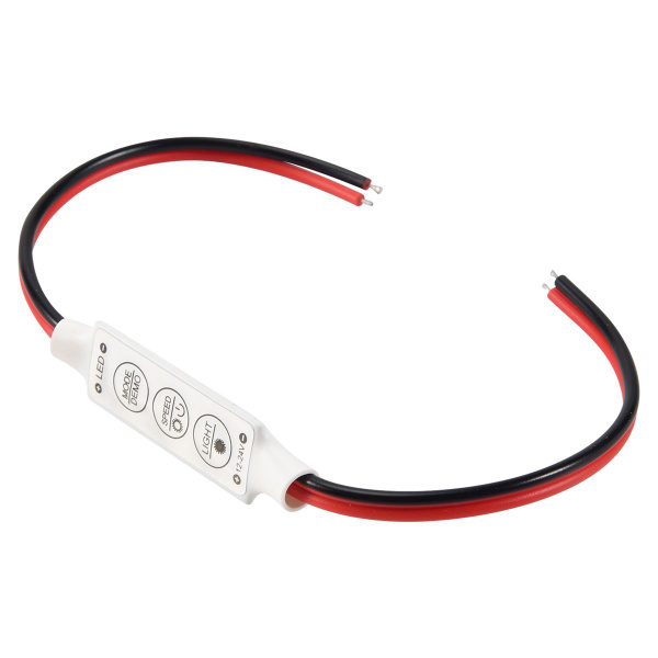 Светодиодный диммер 12A 12V-24V для полосок монохромный контроллер ...