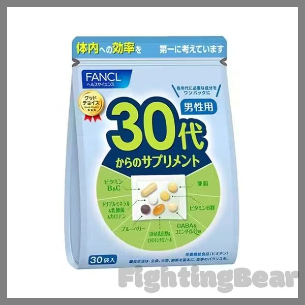 Fancl комплекс для мужчин 30+ лет, 30 пак. - купить с доставкой по ...