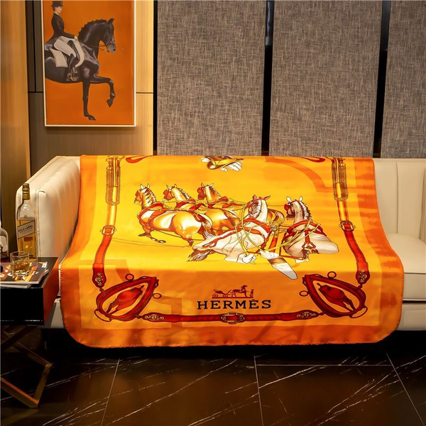 Hermes Плед , Кашемир, 150 см х 150 см купить на OZON по низкой цене ...