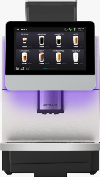 Jetinno Профессиональная кофемашина JET JL31B-ST-MW, черный матовый, серебристый купить на OZON ...
