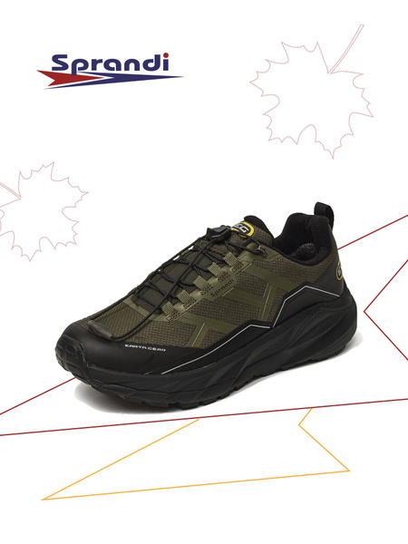 Кроссовки Мужской Sprandi Нейлон Туризм, размер 43 R (средняя) Демисезон Шнурки Китай Шнуровка ...