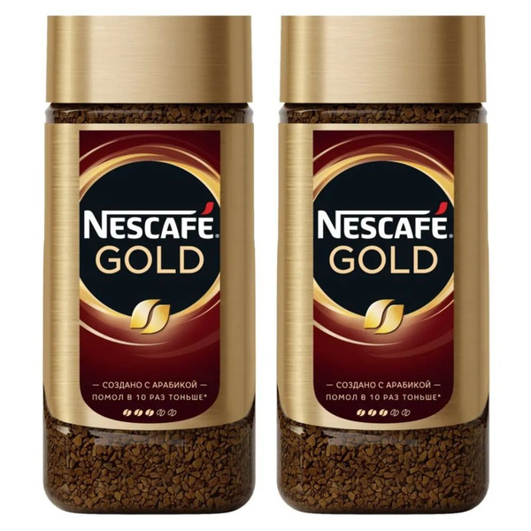 Кофе растворимый Нескафе Nescafe Gold 2шт по 190гр - 380гр купить на ...