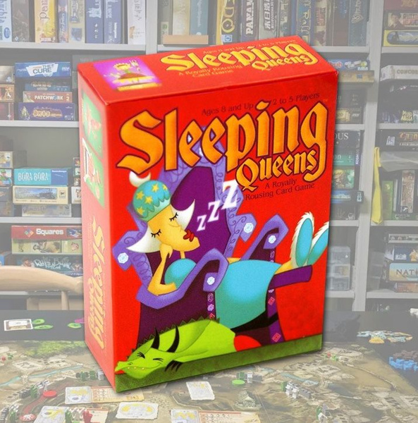 Карточные игры Sleeping Queens Спящая королева Английский вариант ...