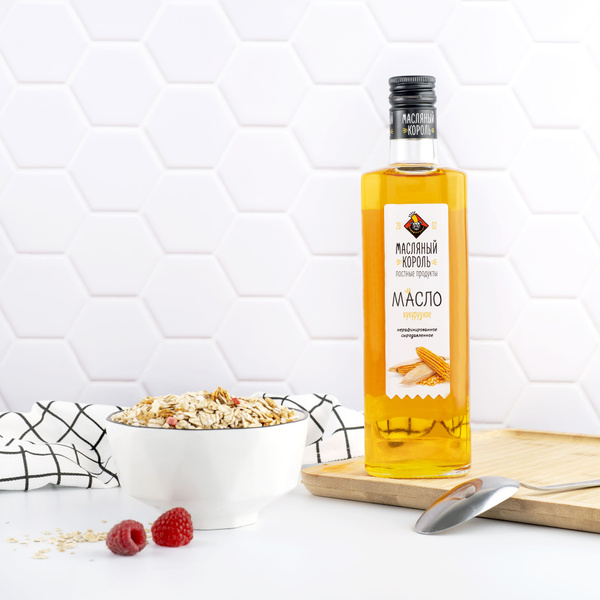 Масло кукурузное Масляный Король, 350 мл, нерафинированное купить на ...