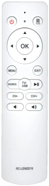 Пульт ДУ RC-LEM2019 - купить по выгодной цене в интернет-магазине OZON (1728373126)