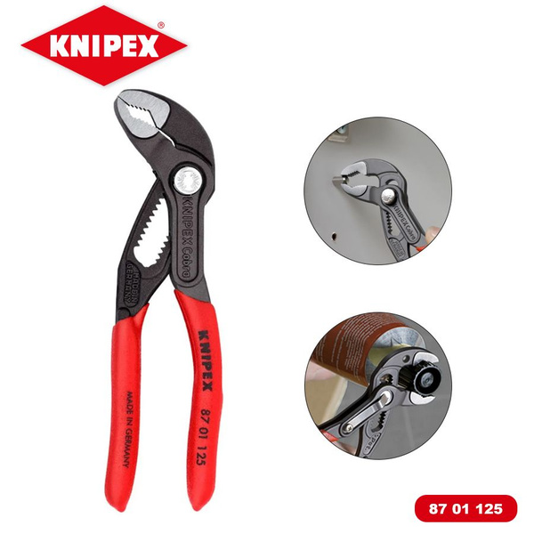 Knipex 87 01 250 Клещи переставные KNIPEX COBRA зев 50 мм, длина 250 мм KN-8701250 купить на ...
