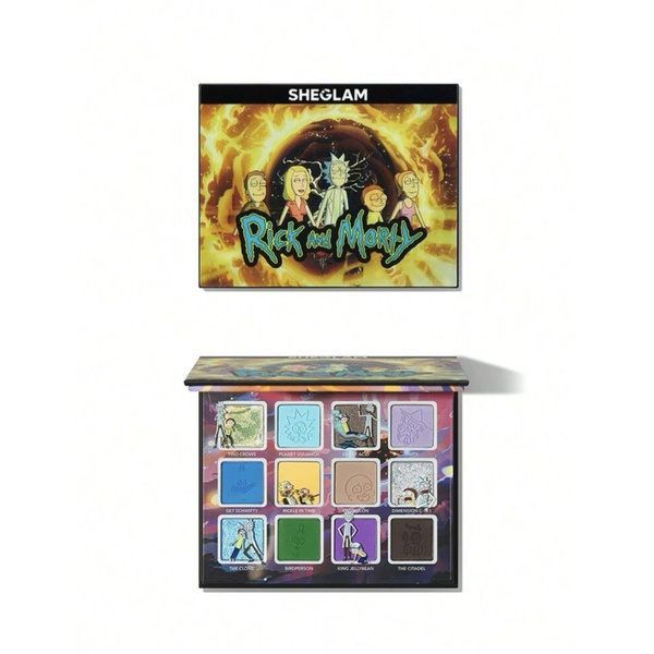 Тени для век из коллекции косметики Rick and Morty Shaglam купить на ...