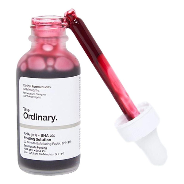 Кислотный пилинг для лица The Ordinary AHA 30% + BHA 2% Peeling ...