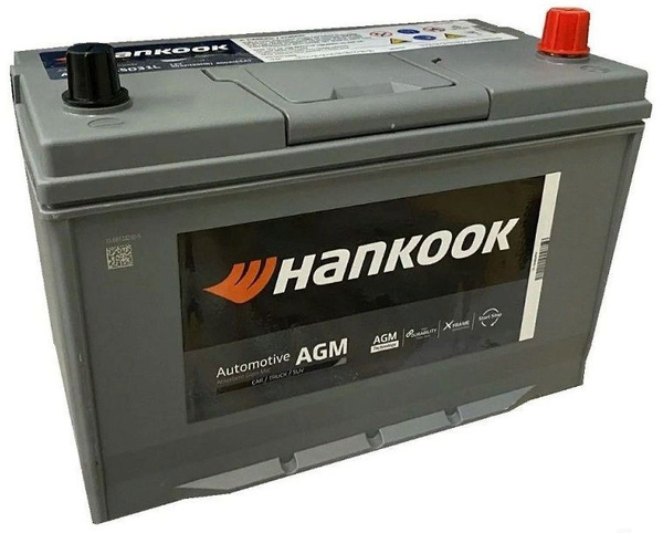 Аккумулятор автомобильный Hankook AGM S115D31L 90 А/ч 800 А обр. пол ...