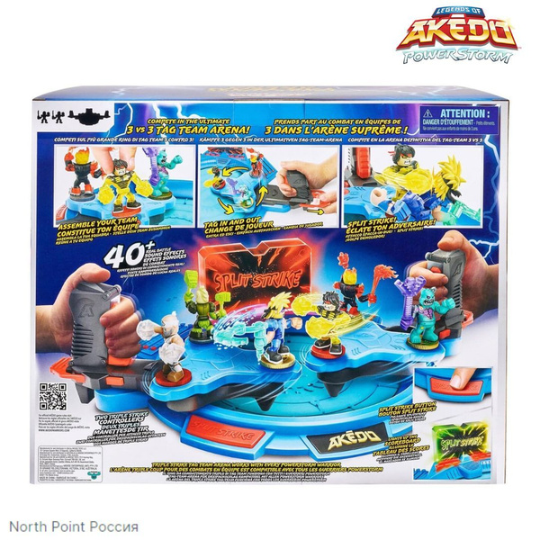 Игровой набор Akedo Deluxe Arena S3 AKE13000 купить на OZON по низкой цене (1745075428)
