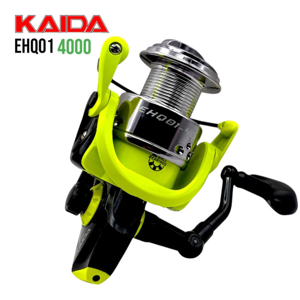 Катушка KAIDA EHQ_салатовый_салатовый, Безынерционная, 4000, Передний ...