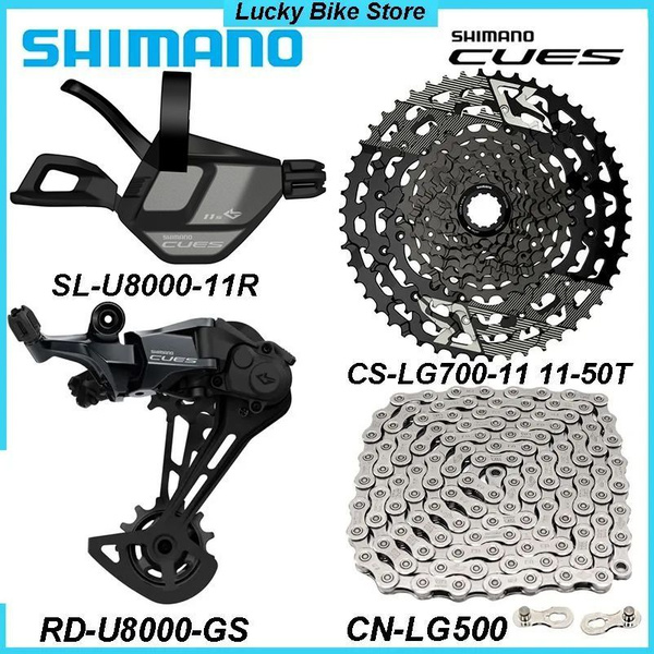 Shimano Cues U8000, группа 1x11, переключение SL-R/RD (Без окном), кассета CS-LG700-11 11-50T ...