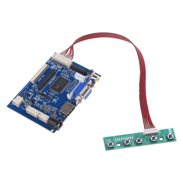 ЖК-дисплей с 50-контактным разъемом, Универсальная плата контроллера ...