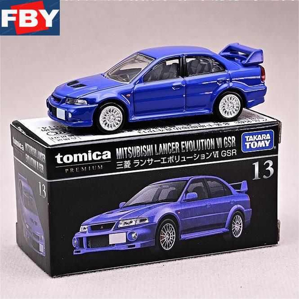 Машинка TOMICA TOMY 1/64 TP13 Mitsubishi Lancer EVOlution VI GSR Blue ...