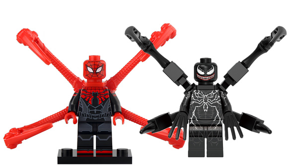 Набор минифигурок Мстители Человек Паук, Веном / Spider Man, Venom ...