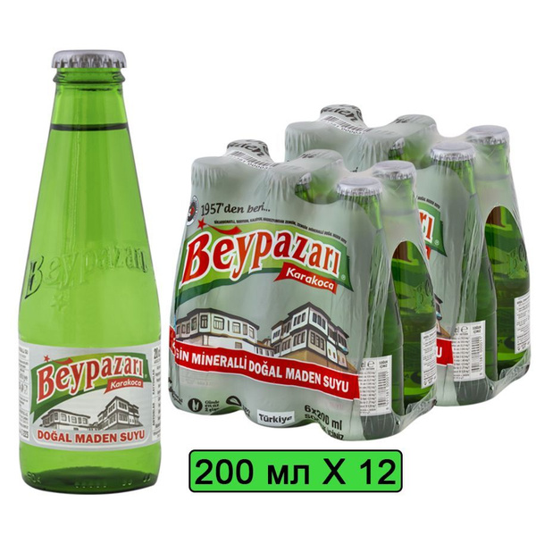 Вода минеральная газированная Beypazari 200 мл 12шт (SADE) купить на ...