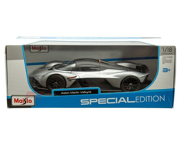 Машинка Maisto Aston Martin Valkyrie 1:18 silver 31465 купить на OZON ...