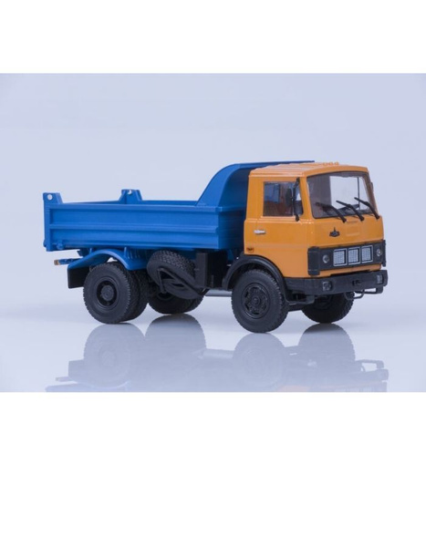 Масштабная модель 1/43 МАЗ-5551 самосвал (оранжево-синий) 1988 г купить на OZON по низкой цене ...