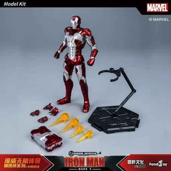 Модель Marvel Железный Человек в масштабе 1/12.IRON MAN MARK ,MK5,fondjoy купить на OZON по ...