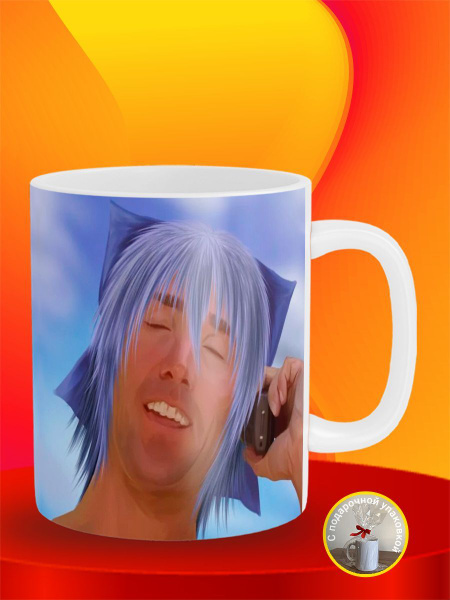 Кружка Geek Merch "Билли Херрингтон Billy Herrington Кошкодевочка Gachi ...