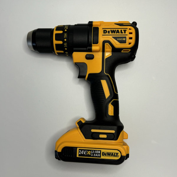 DeWalt Дрель-шуруповерт, 24 В, 60 Нм, 2 АКБ купить на OZON по низкой цене (1854016927)