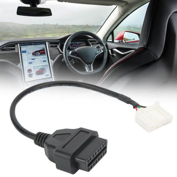 OBD2 кабель диагностический разъем передачи для TESLA купить на OZON по ...