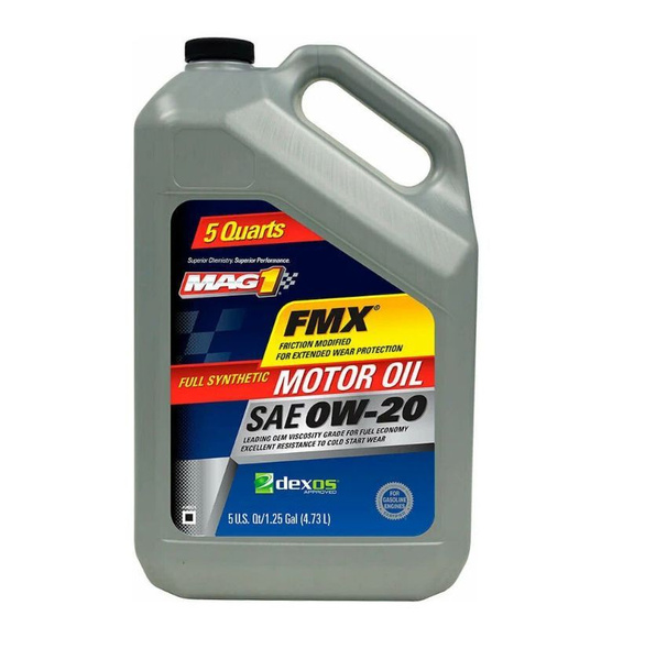 Масло моторное MAG 1 FULL SYNTHETIC FMX 0W-20 DEXOS1 GEN2 0W-20 ...