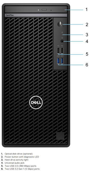 Dell Системный блок Компьютер Optiplex 7010 MT i7-13700 / 16GB DDR4 ...