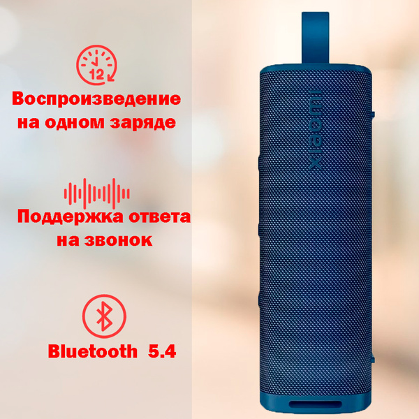 Колонка беспроводная Xiaomi Sound Outdoor S29D 30W синяя, Bluetooth ...