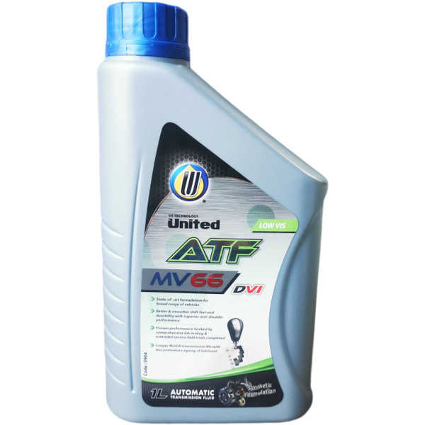 Жидкость для АКПП ATF-66 (LOW VISCOSITY) RED (1L) United-Oil купить c ...