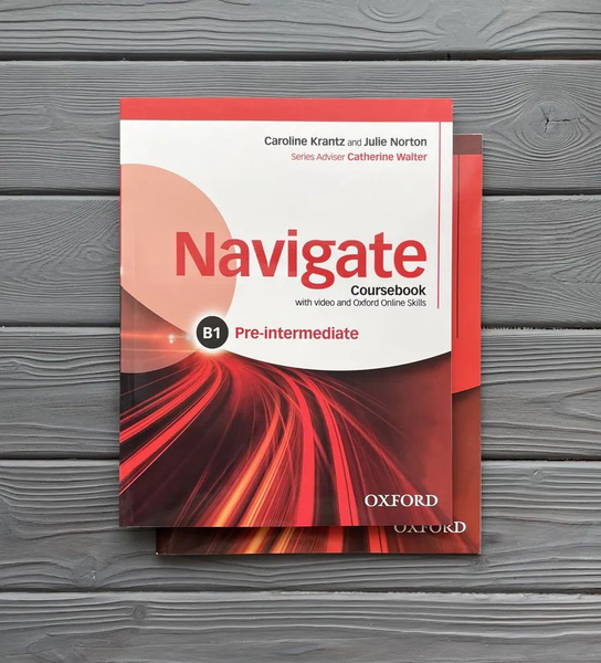 Navigate B1 Pre-Intermediate Coursebook+Workbook + DVD (Учебник ...