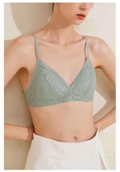 Бюстгальтер Женский Felina, размер 80B зеленый Полиэстер Повседневный купить c доставкой на OZON ...