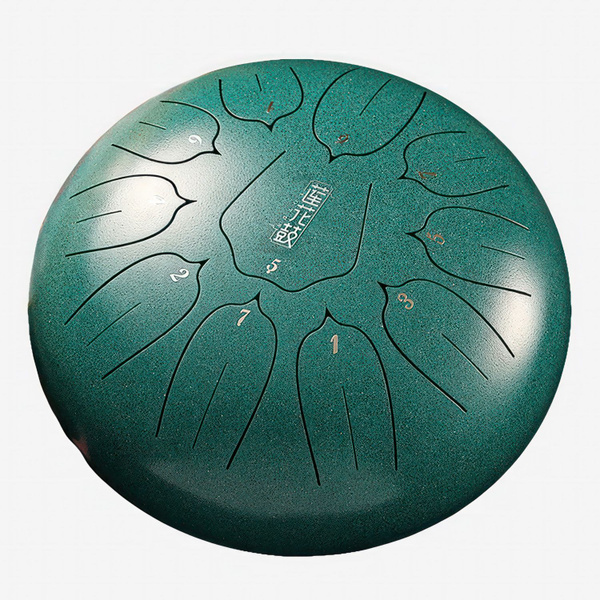 Глюкофон Malachite из углеродистой стали 11 нот C мажор 30 см купить на ...