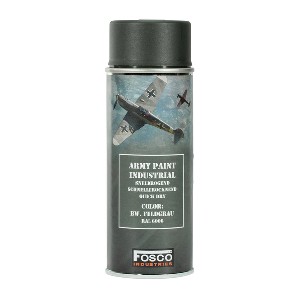 Краска Fosco - Army Spray Paint 400 мл, field gray купить на OZON по ...