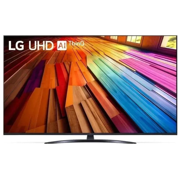 LG Телевизор 86UT81006LA, LED, Смарт ТВ 86" 4K UHD, черно-серый, черный ...