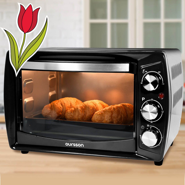 Мини-печь Oursson MO2007, черный, 20 л купить c доставкой на OZON по низкой цене (1466945345)