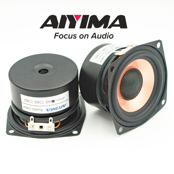 Динамики AIYIMA 2.5 дюйма широкополосные, 4 Ом, 15 Вт (2 шт.) купить на OZON по низкой цене ...