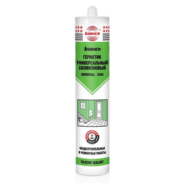 Универсальный силиконовый герметик Asmako 2500 Universal 280ml купить ...