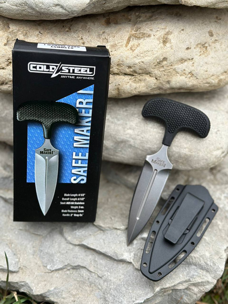 нож тычковый охотничий COLD STEEL SAFE MAKER 1 купить на OZON по низкой ...