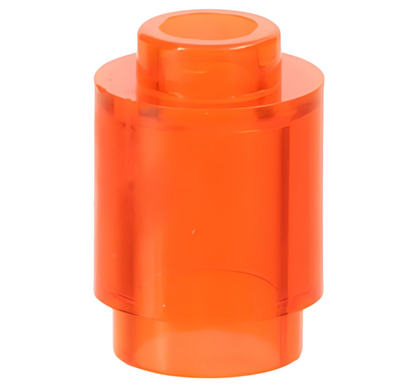 Деталь Lego 3062 Trans-eon Orange 8 version U купить на OZON по низкой ...