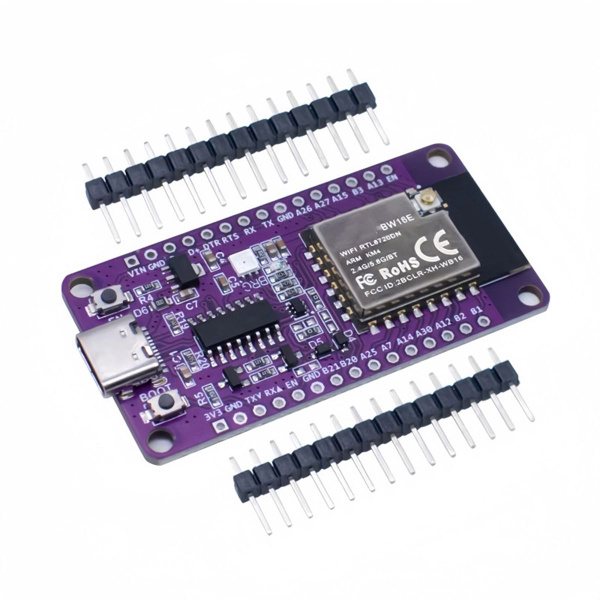 RTL8720DN двухдиапазонный WiFi Bluetooth-модуль NICEMCU, несварной ...