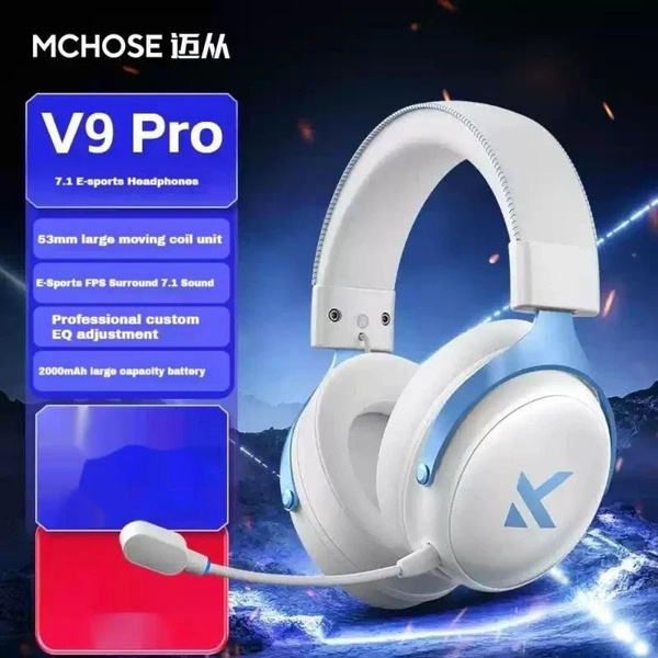 Характеристики MCHOSE V9 Pro Игровые наушники 3 режима Беспроводные Bluetooth Микрофон с ...